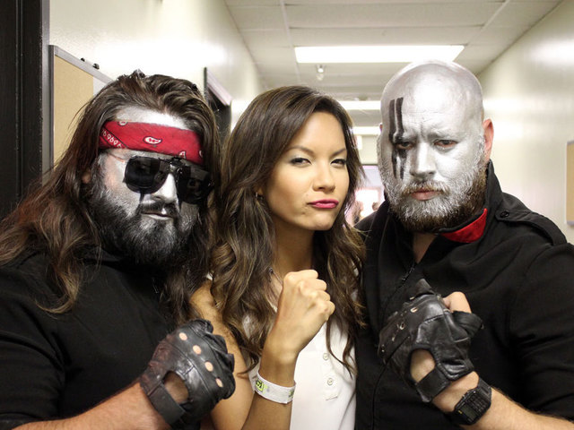 Crystle Lampitt rocks out at Vans Warped Tour