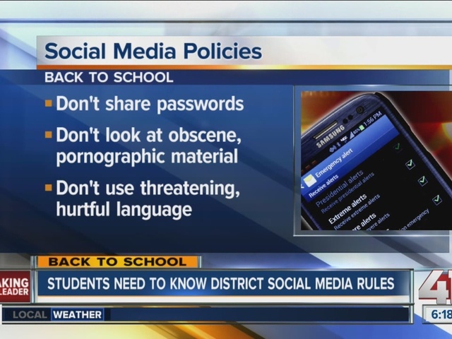 Do you know your school's social media policy?