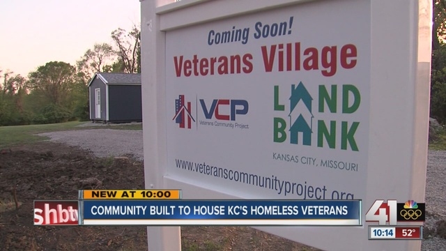 Helping homeless veterans: First tiny home for Veterans Community ...