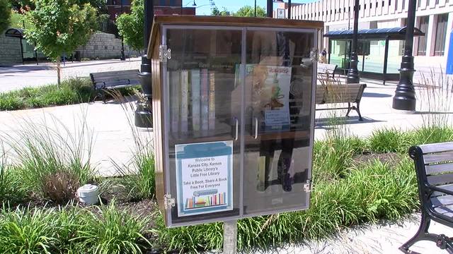 Little Free Libraries open at bus stops in Kansas City, Kansas - KSHB ...