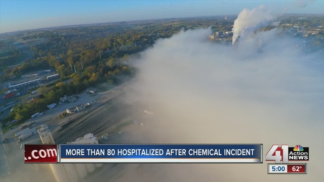 More than 100 people treated after chemical leak in Atchison, Kansas ...