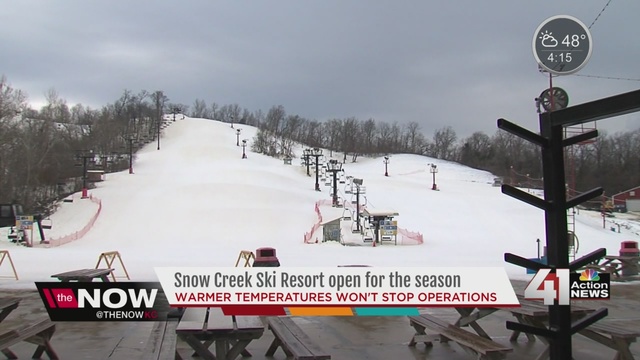 How Snow Creek creates several feet of snow - KSHB.com 41 Action News