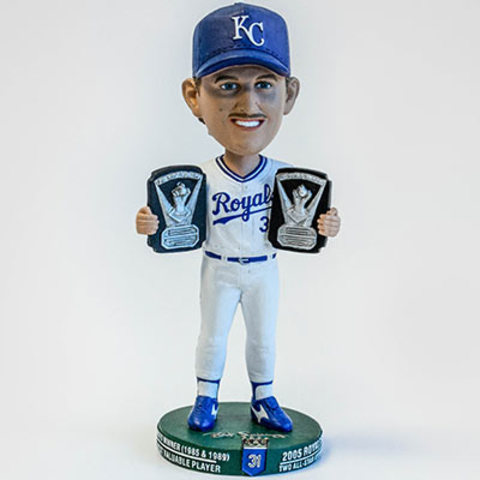 Kansas City Royals show off bobbleheads - Gallery