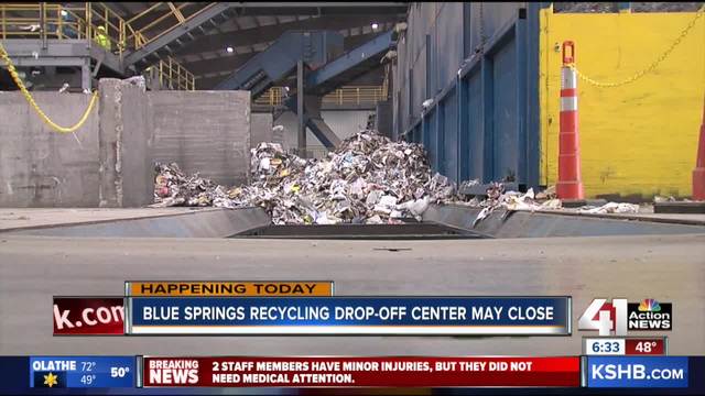 Blue Springs is on the verge of losing its recycling drop off site ...