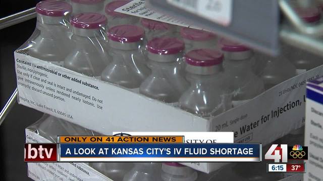KC hospitals working to recover from IV fluid shortage caused by ...