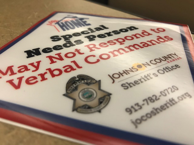 JoCo Sheriff's Office creates stickers to alert first responders to ...